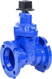 3" Ductile Iron Gate Valve, MJ, NRS, Resilient Wedge, 2" Sq. Nut, AWWA ...