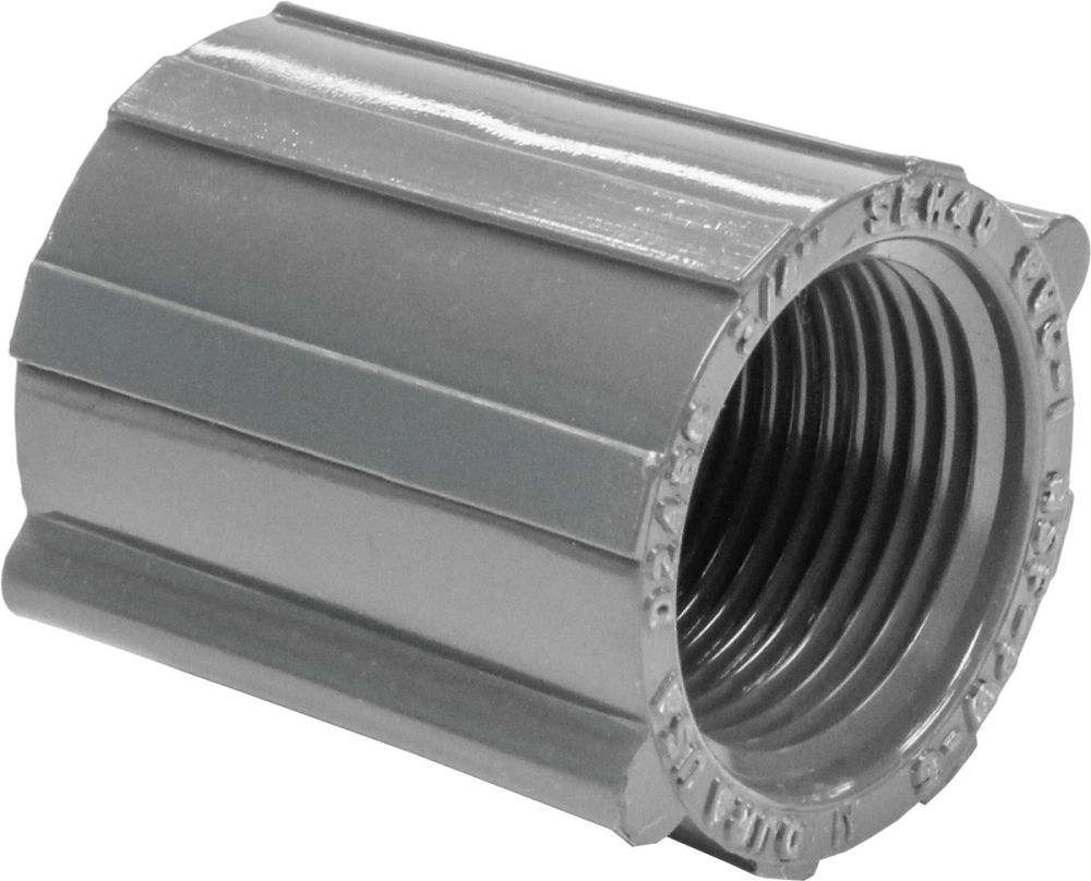 PVC Threaded Coupler - 3/4" FPT (430-007) | ValveKing